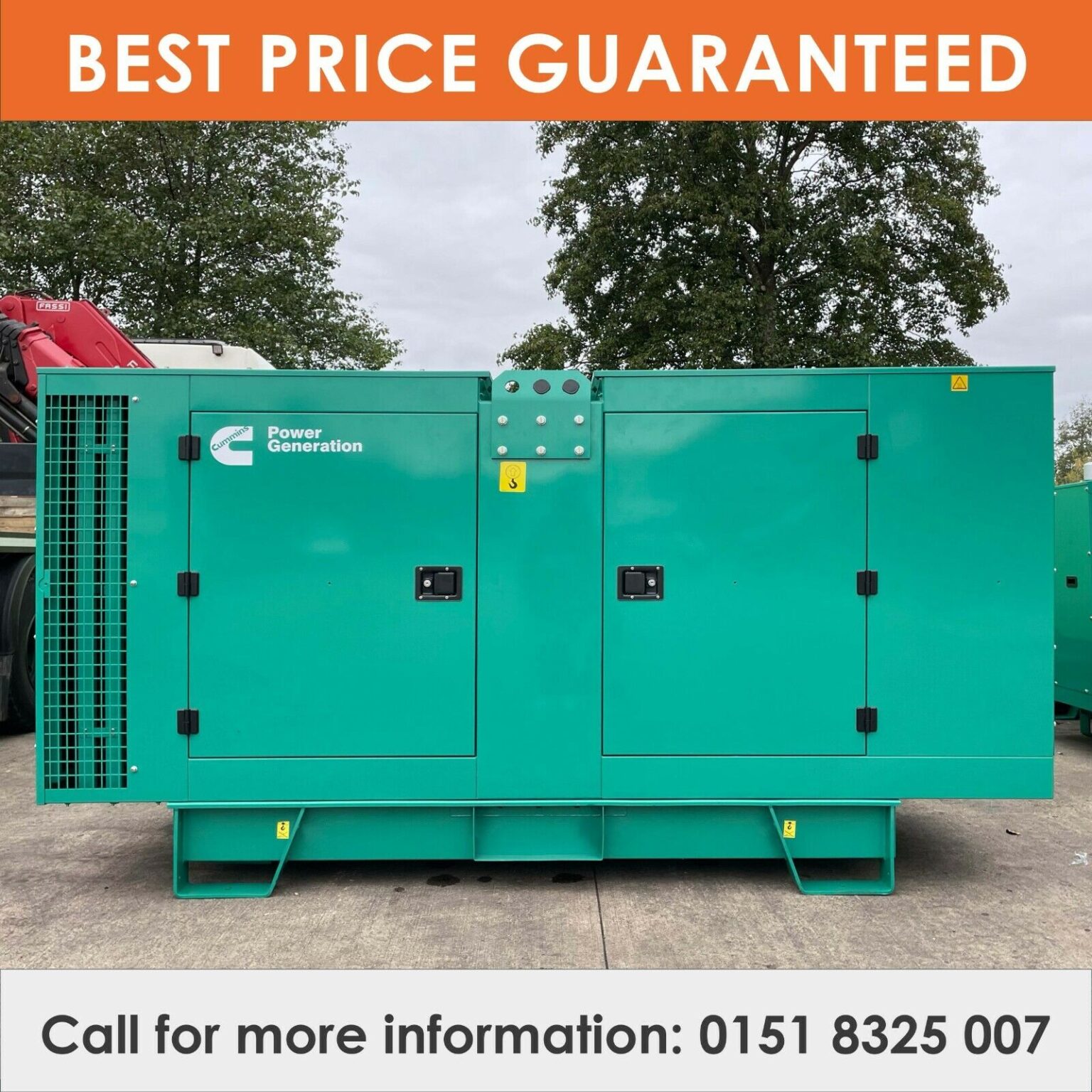 110 kVA Cummins Diesel Generator C110D5 (Genset) For Sale | Pleavin ...