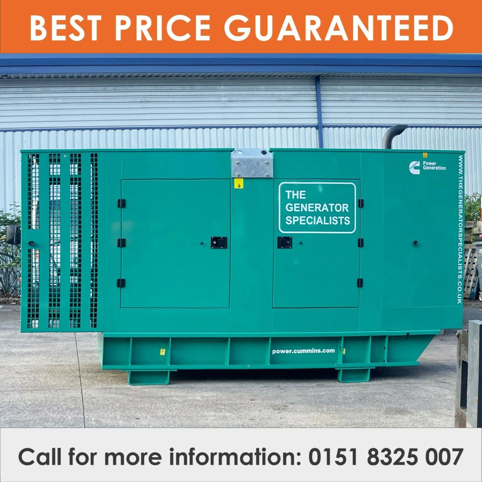 200 kVA Cummins Diesel Generator C200D5e (Genset) For Sale | Pleavin ...