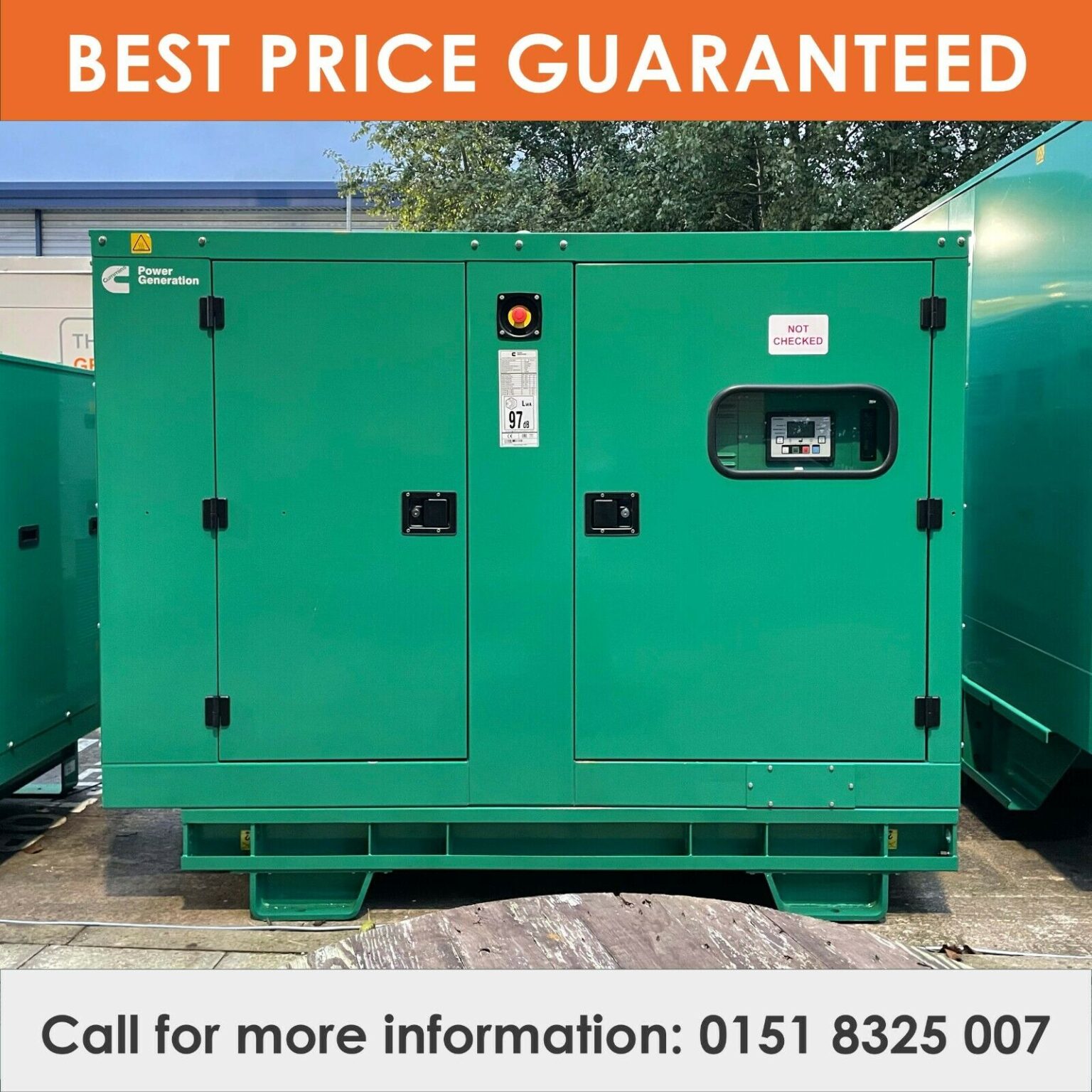 66 kVA Cummins Diesel Generator C66D5e (Genset) For Sale | Pleavin ...